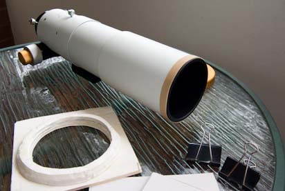 Making solar filters for total solar eclipses