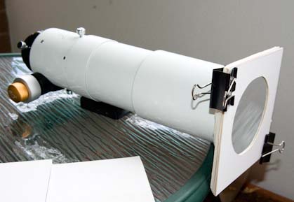 Making solar filters for total solar eclipses